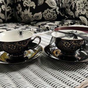 elegance | Dining | New Elegance Gothic Halloween Tea Cups | Poshmark